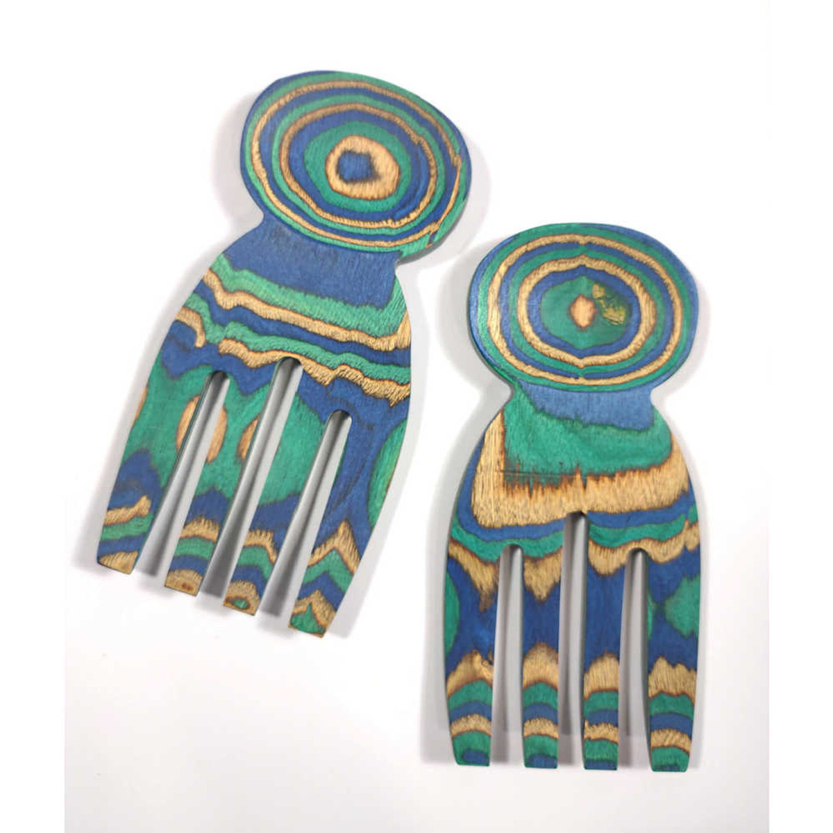 5" Peacock Salad Hands – Ralph's Joy of Living