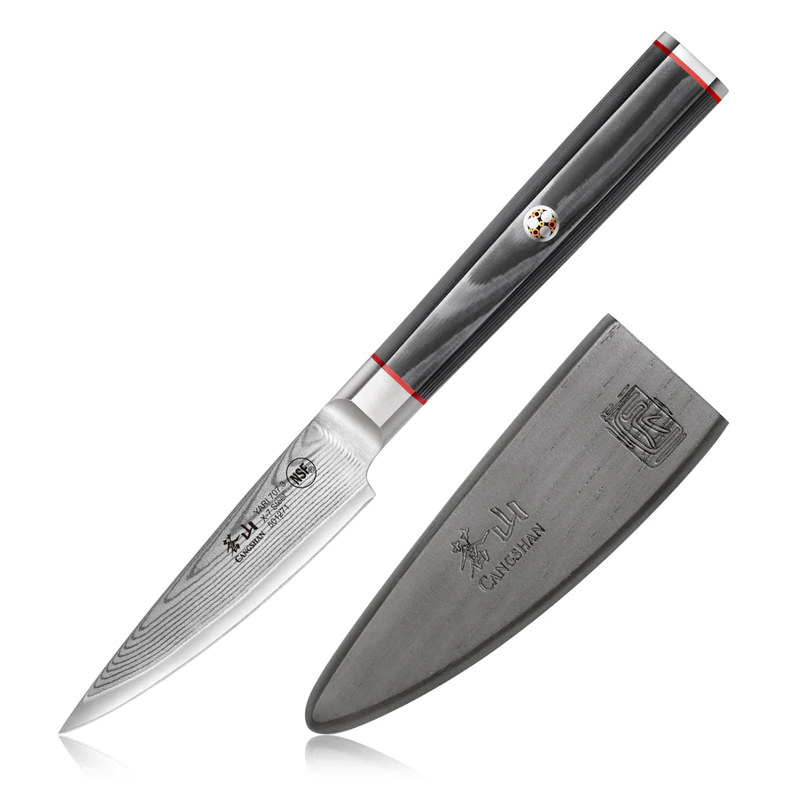 YARI Series 3.5-Inch Paring Knife with Sheath – Ralph's Joy of Living